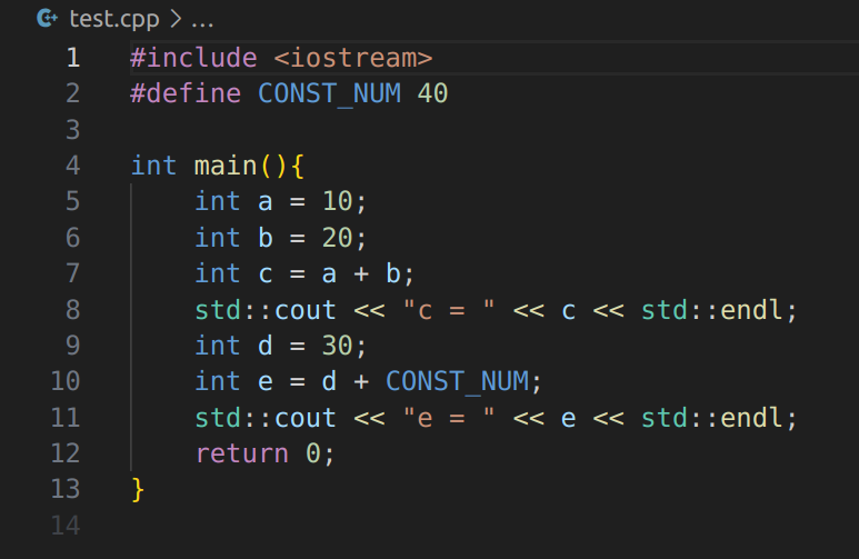 Linux上使用C++ | Qianming Blog